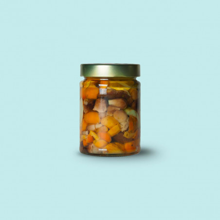 Piemont Fungo: Funghi Misti con Porcini 280g. - La Casa del Formaggio